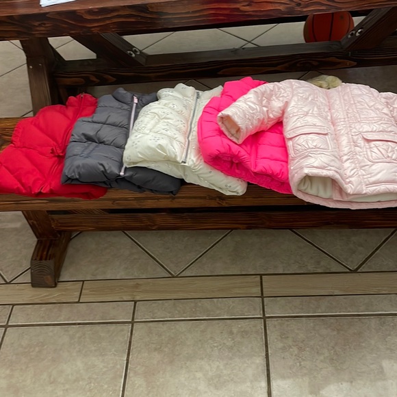 Jackets & Coats | Puffer Vests Hooded Puffer Jacket Bundle Size 34 ...